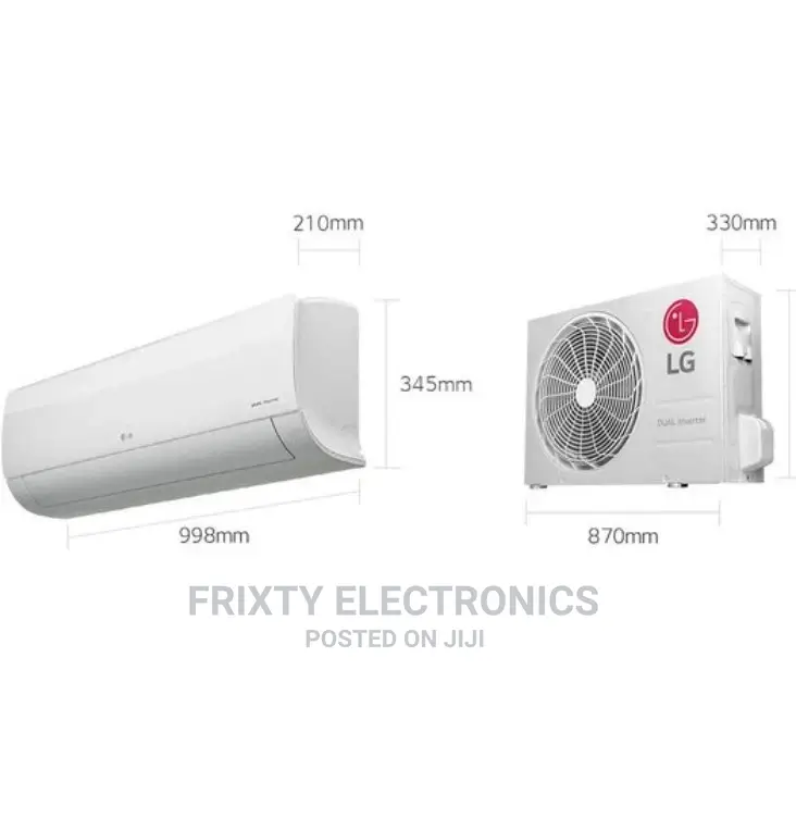 LG 1.5 HP Inverter (R410) Split Air Conditioner(S4-Q12ja28j in Accra ...