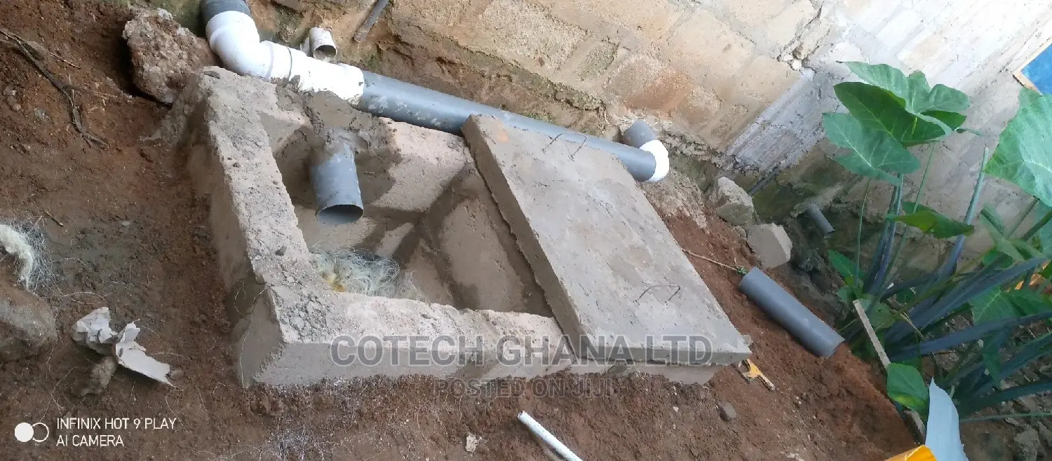 Biofil / Bio Digester/Biogas System Toilet Facility in Accra ...