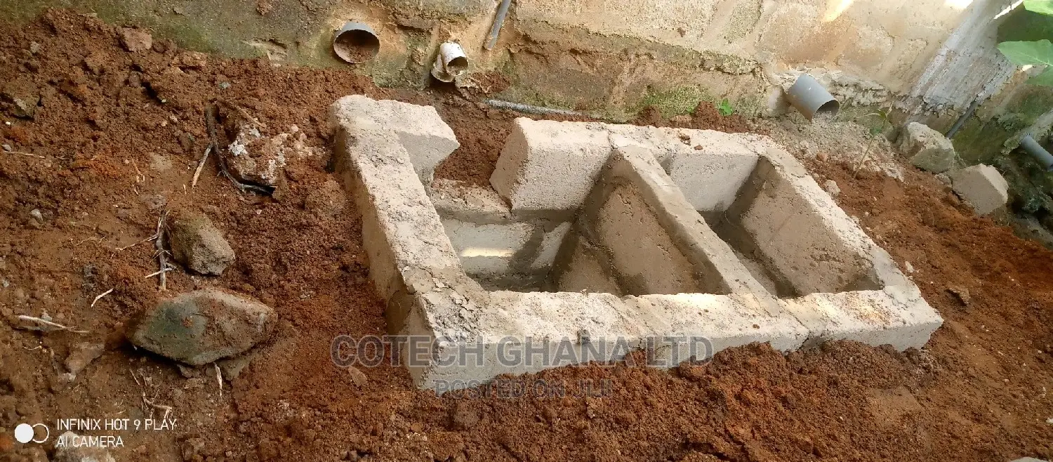 Biofil / Bio Digester/Biogas System Toilet Facility in Accra ...
