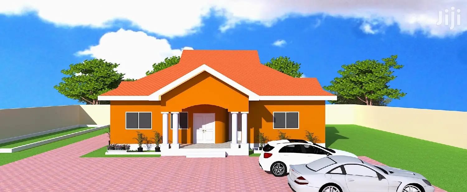 3 Bedroom Modern Building Plan 50 X 55 FEET in Tema Metropolitan ...