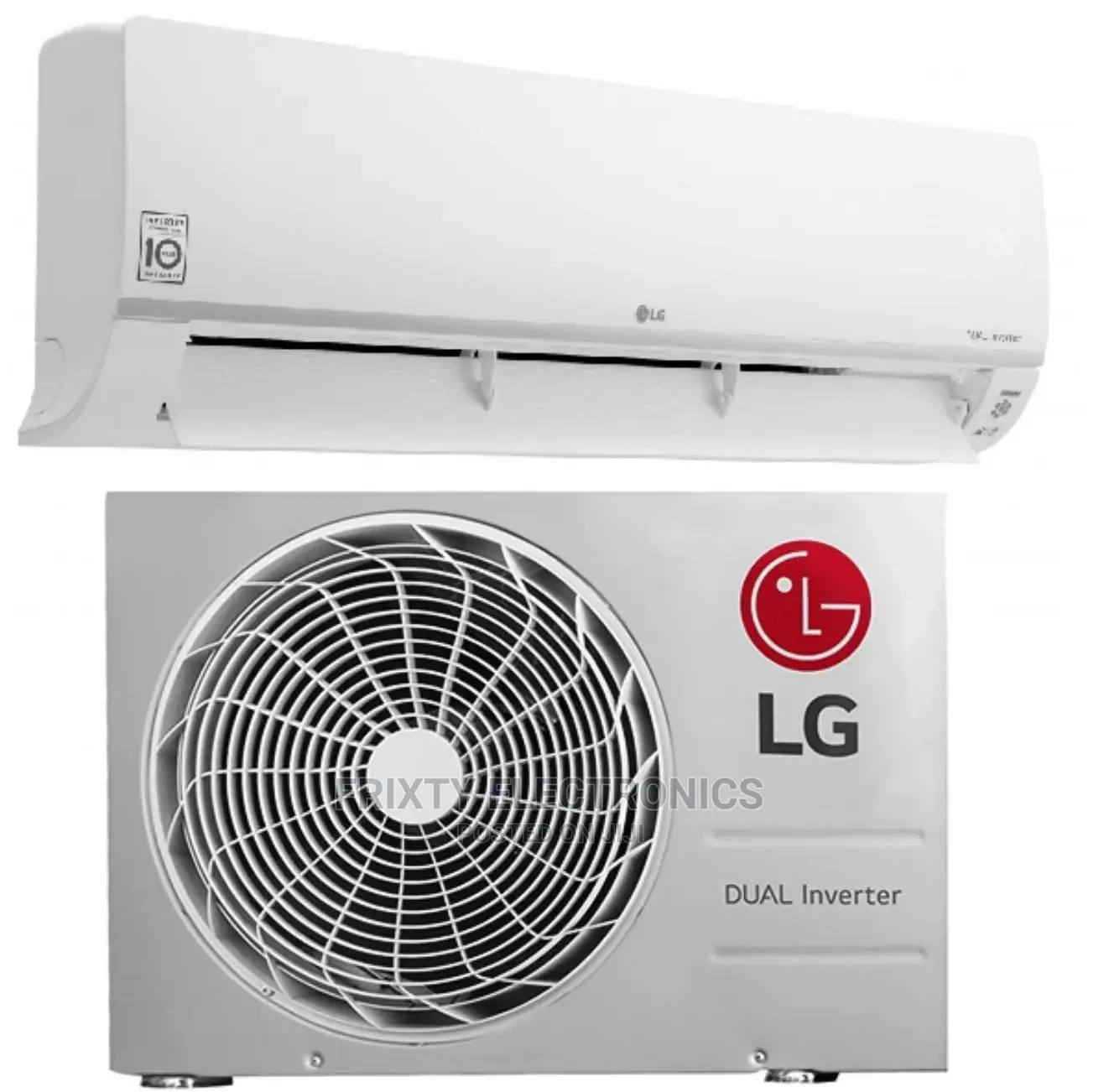 LG 2.5 HP Dual Inverter (R410) Split Air Con. (S4-Q24k2rtd) in Accra ...
