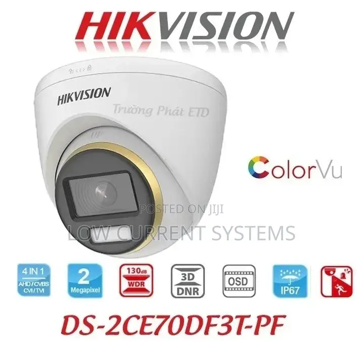 Hikvision 2mp Colorvu Analog Turret Camera Dome Full Color in Spintex ...