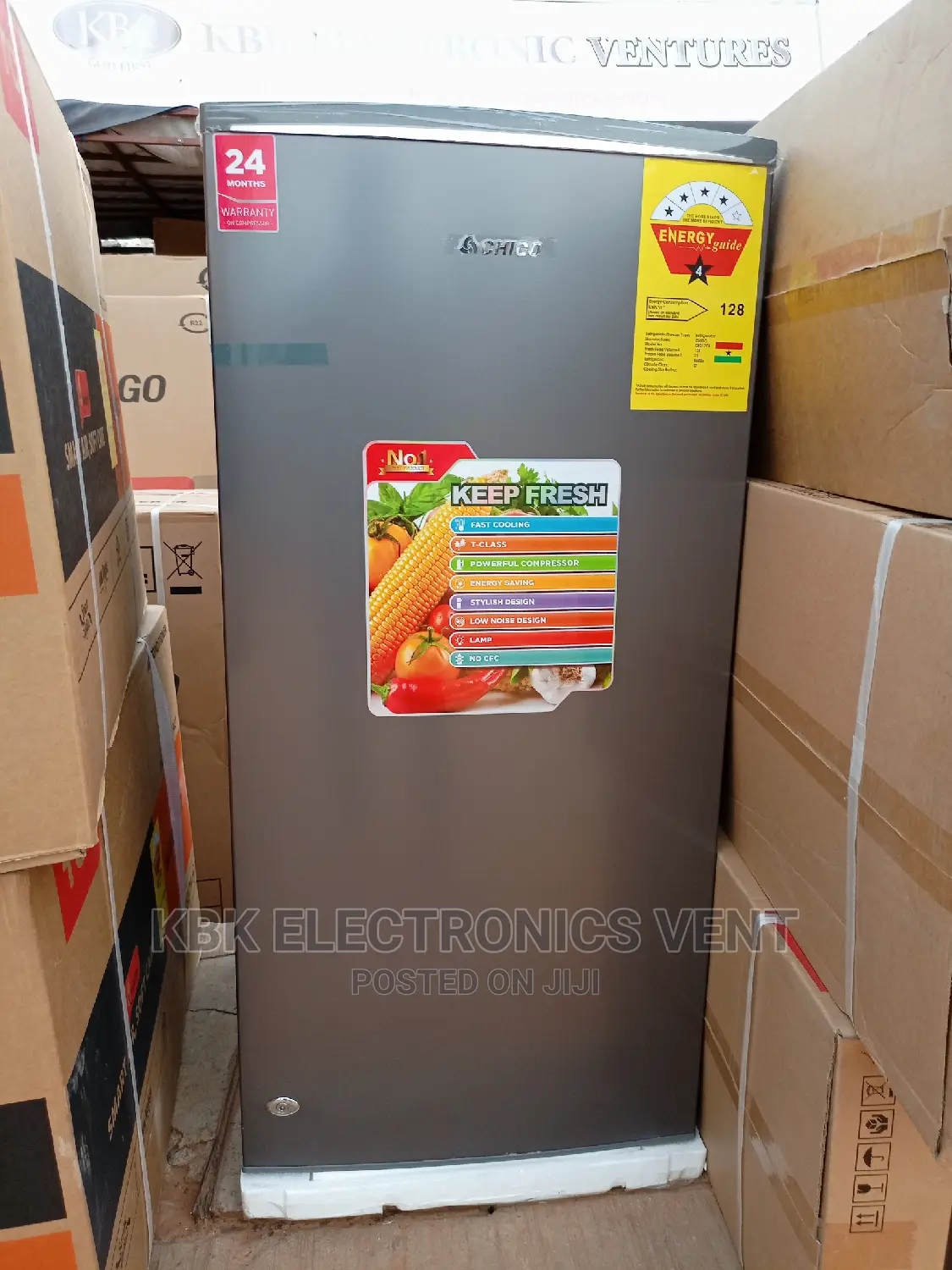 Chigo 150ltr Single Door Refrigerator in Achimota - Kitchen Appliances ...