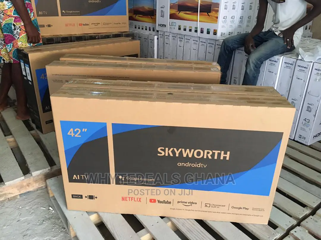 Skyworth 42 Inch Full HD Smart Android Satellite LED TV 2024 in Accra ...