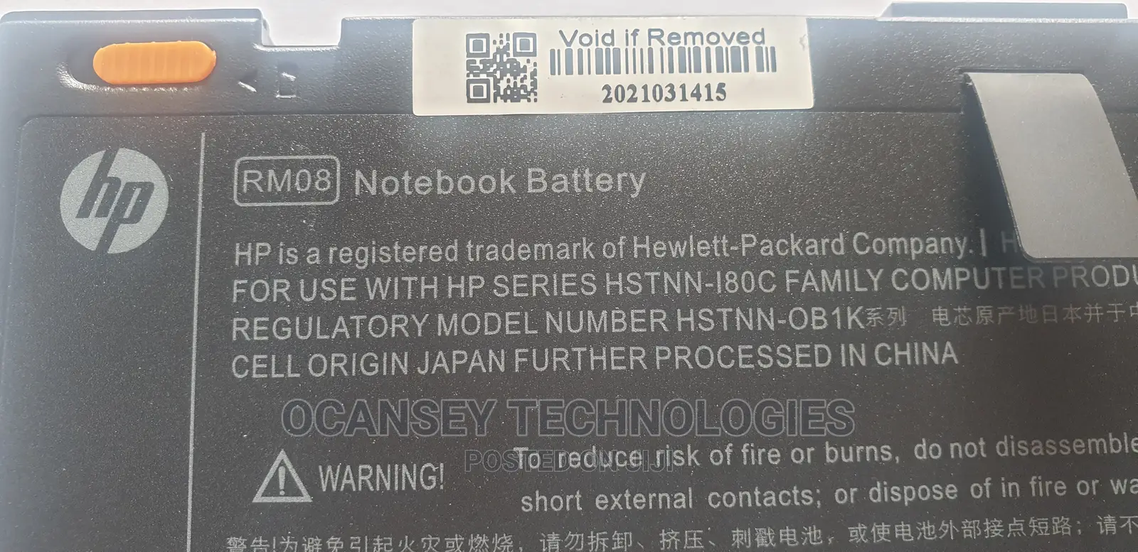 Original Hp Battery Rm08 for Hp Envy 14 HSTNN-I80c350 in Accra New Town ...
