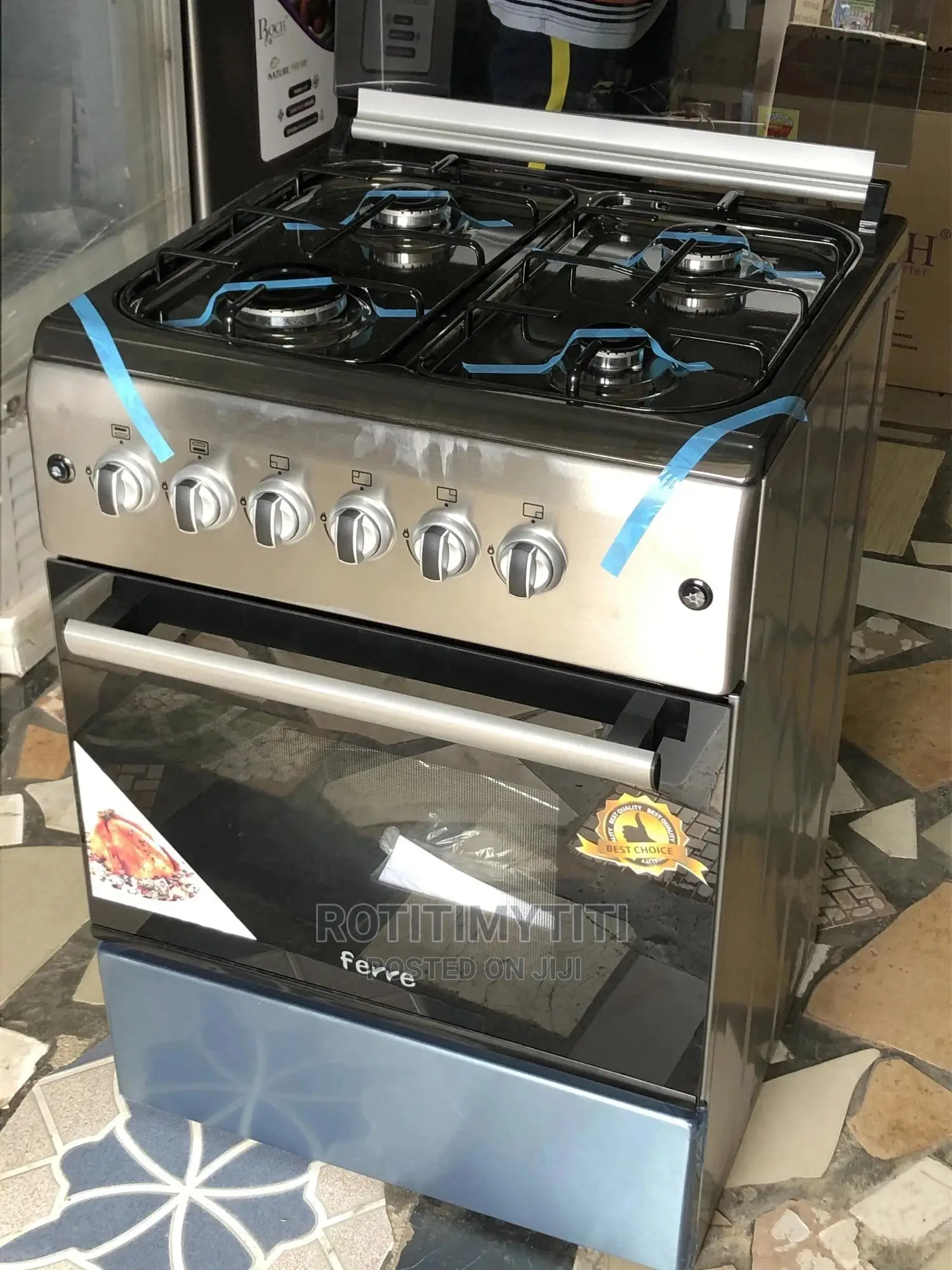 Ferre 60x60 Stainless Gas Cooker in Accra Metropolitan - Kitchen ...