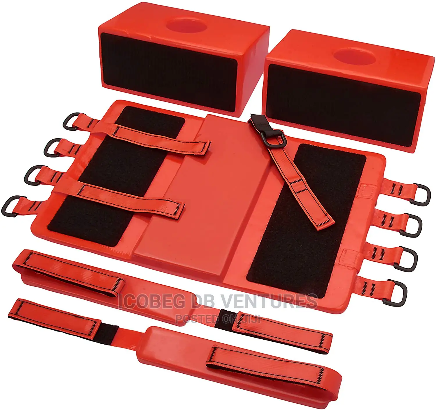 Emergency Spine Board Reusable Head Immobiliser/Head Block in Adenta ...