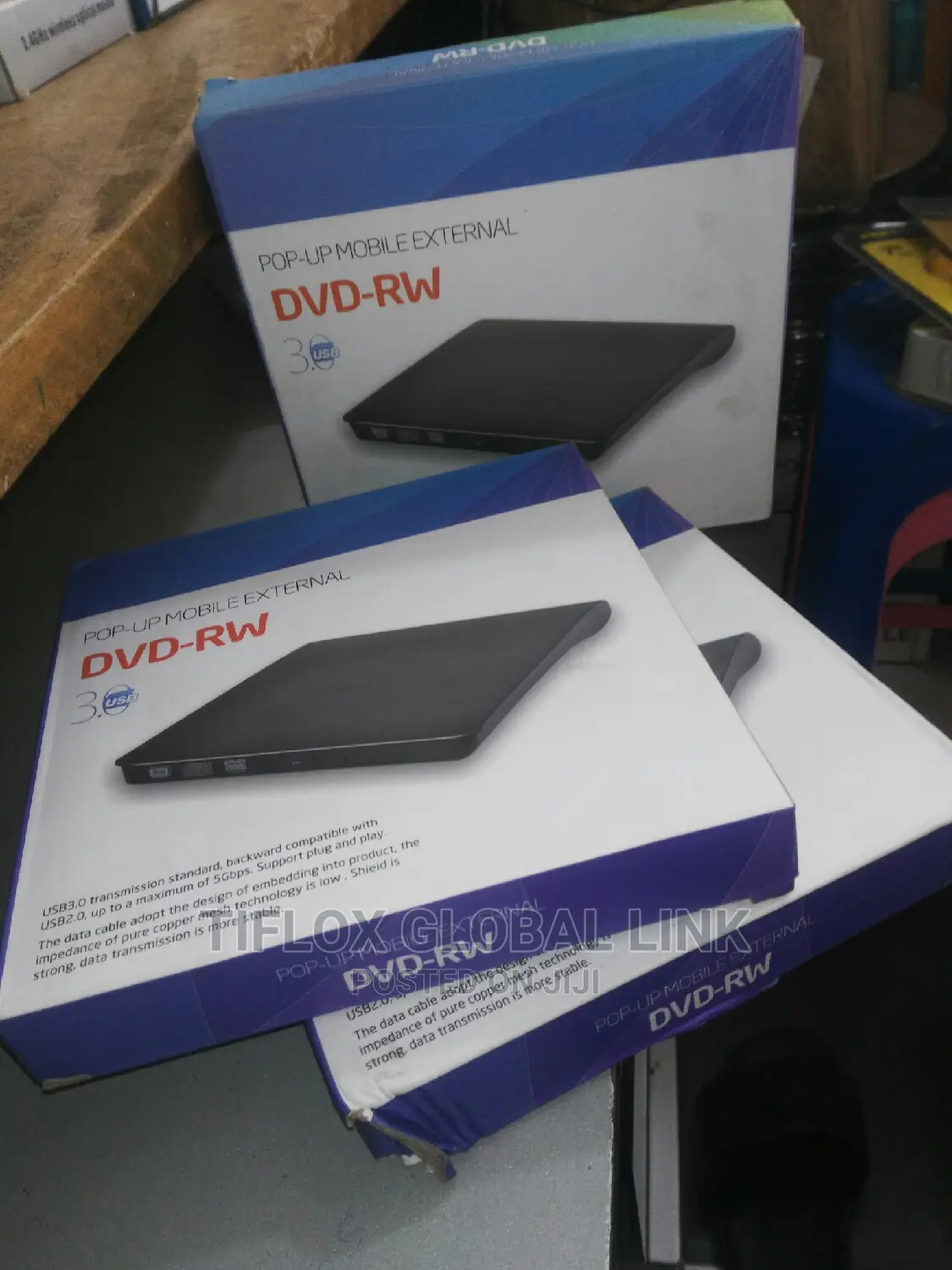External DVD Rw for sale - Tiflox Global Link Price: GH₵ 150 on Jiji ...