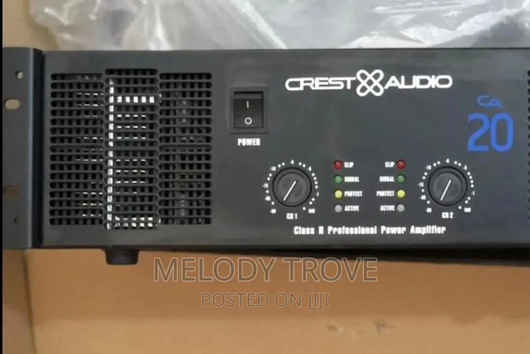 Crest Audio CA20 Amplifier (4000W) in Accra Metropolitan - Audio ...