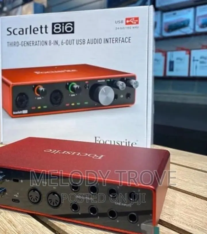 Focusrite Scarlett 8i6 3rd Gen USB Audio Interface in Accra ...