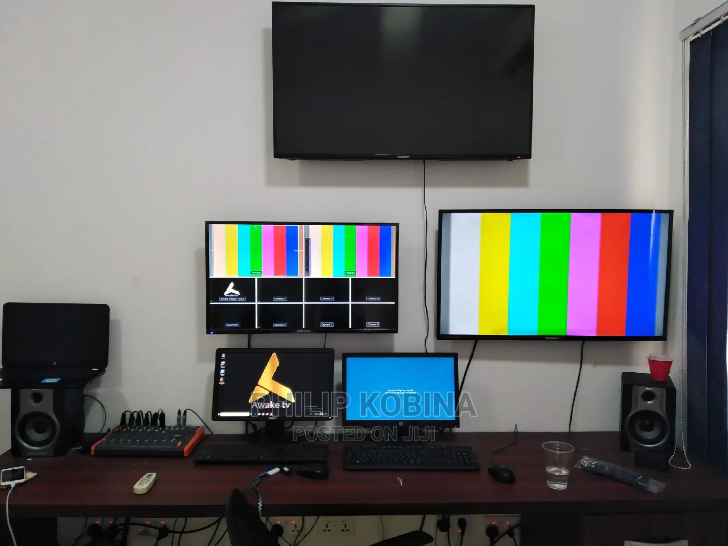 TV Mcr /Media Studio Setup Design and Installation. in Accra ...