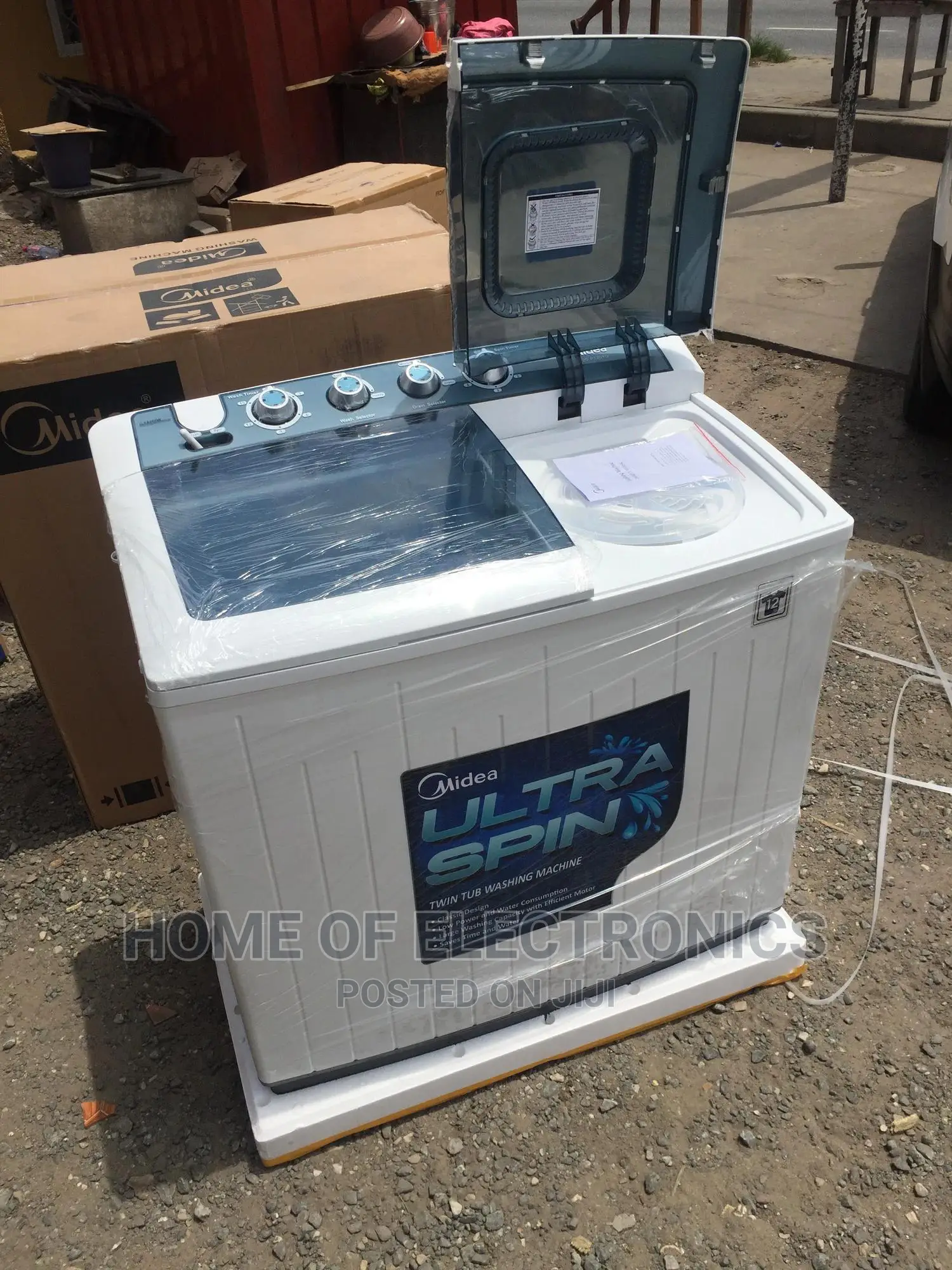 Wash and Spin Timer Midea 12 KG Twin Tub Washing Machine in Adabraka ...