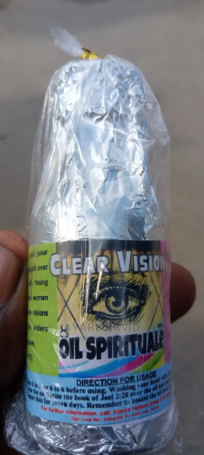 Clear Vision Oil in Adabraka - Vitamins & Supplements, Prophet Elijah ...