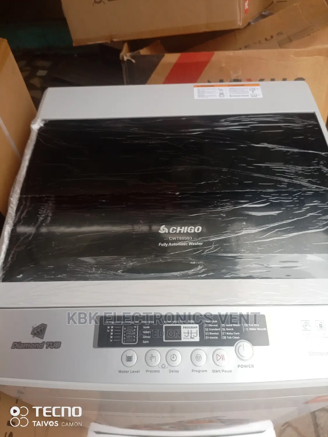 Chigo 8KG Top Load Washing Machine in Achimota - Home Appliances, Kbk ...