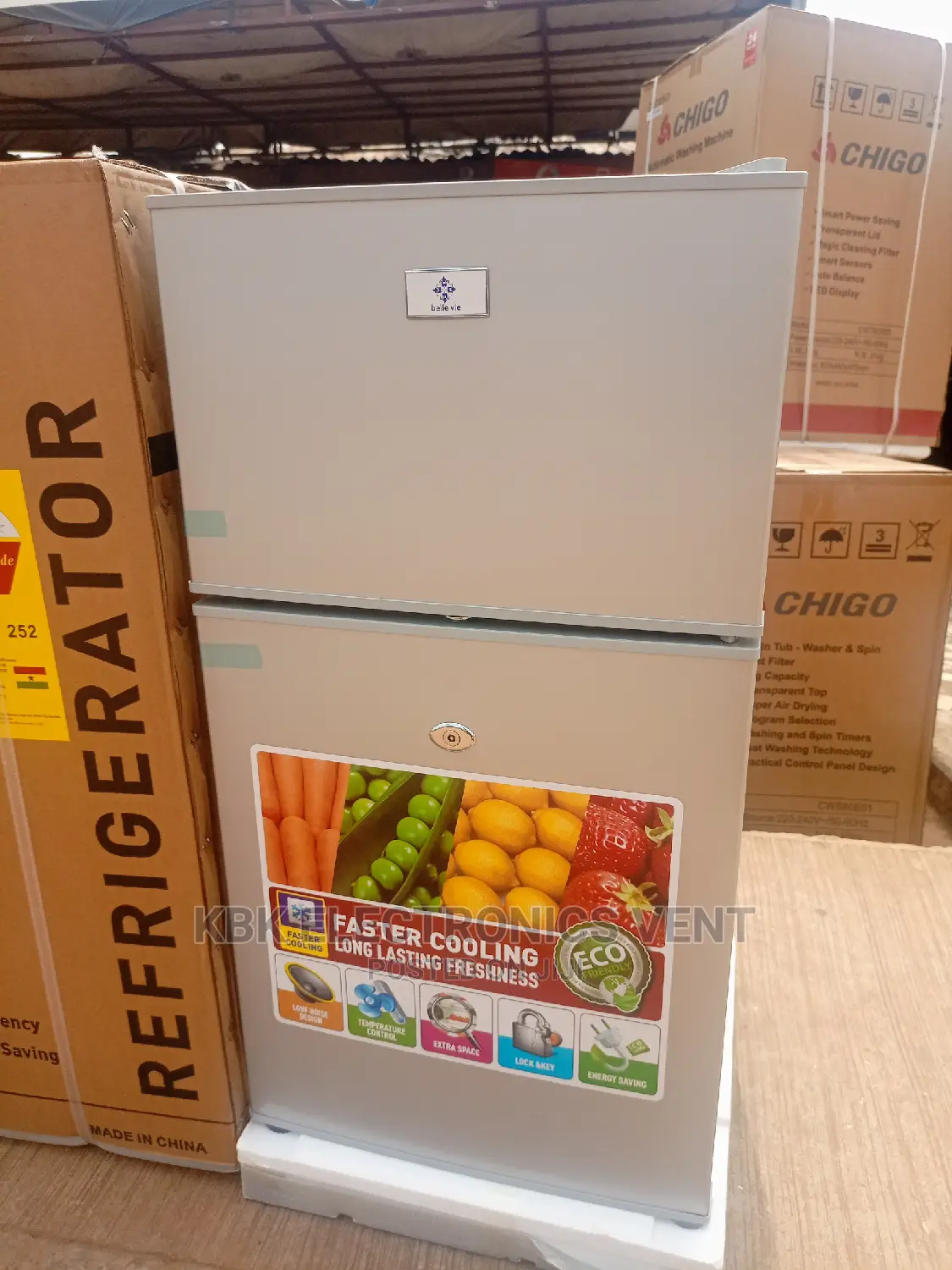 Belle Vie 85ltr Double Door Table Top Fridge in Achimota - Kitchen ...