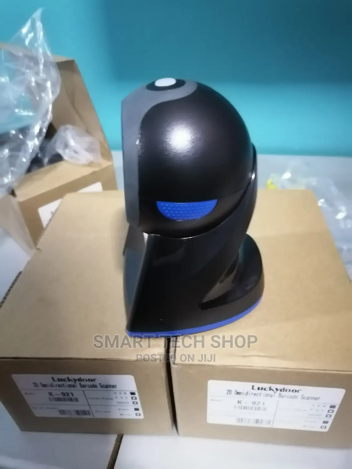 Omnidirectional 2D QR Desktop Barcode Scanner Hands Free in Adenta ...