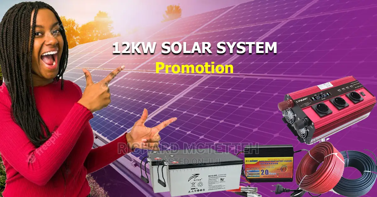 Solar Backup 6kw System in Dansoman - Electrical Equipment, Richard ...