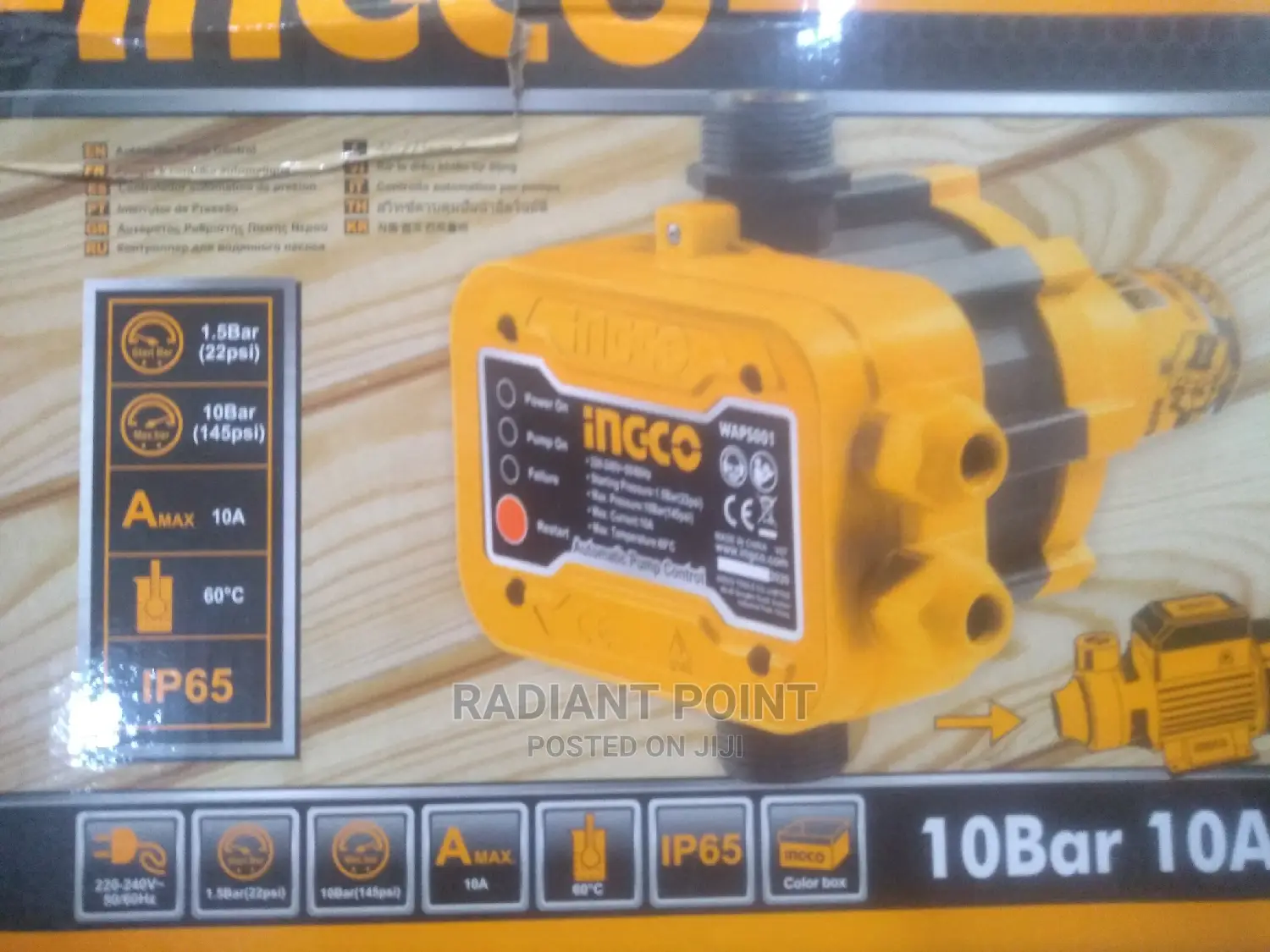 Ingco Booster Automatic Pump Control in Accra Metropolitan - Plumbing ...