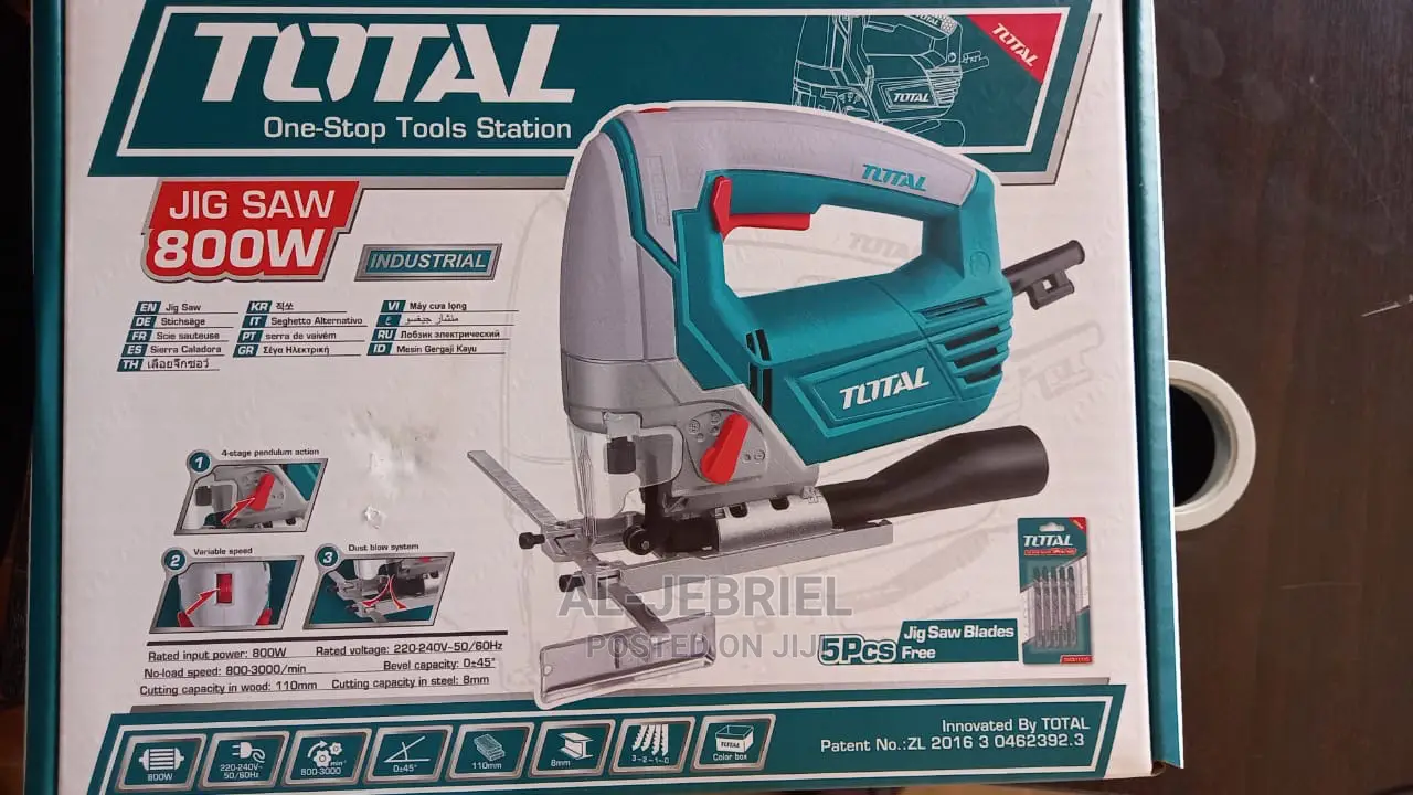Total Jigsaw Laser 800W -Industrial (Ts2081006) in Accra Metropolitan ...