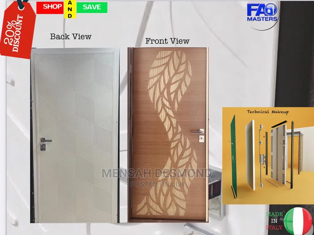 Italian Security and Interior Doors in Roman Ridge - Doors & Security ...