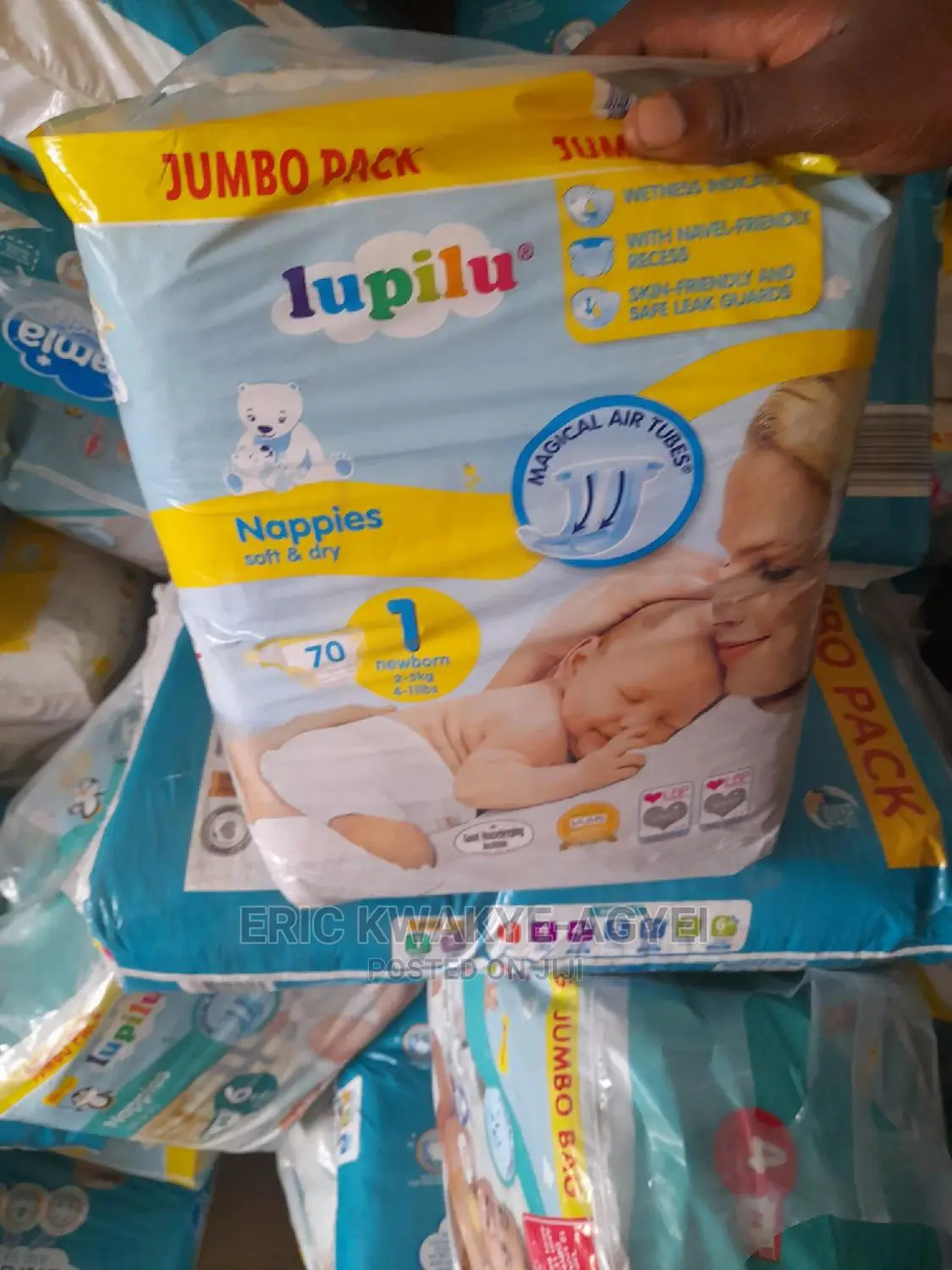 Lupilu Size 3 Midi Nappies Jumbo Bag 98 PACK in Kwashieman - Care ...