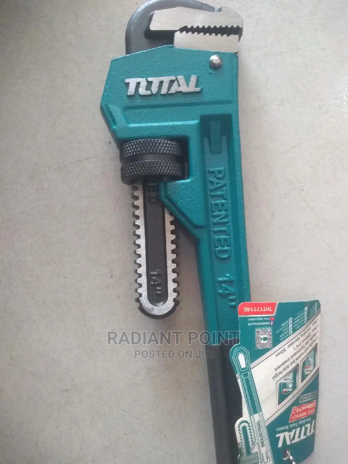 Total Pipe Wrench 14 in Accra Metropolitan - Hand Tools, Rpe Equipments ...