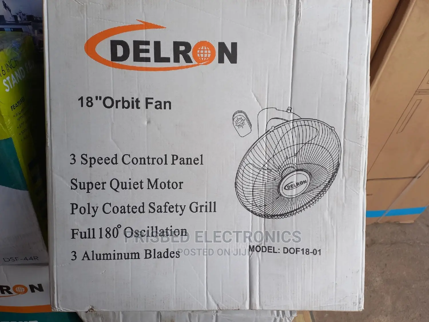 Delron 18" Quality Orbit Fan in Achimota - Home Appliances, Prisbed ...