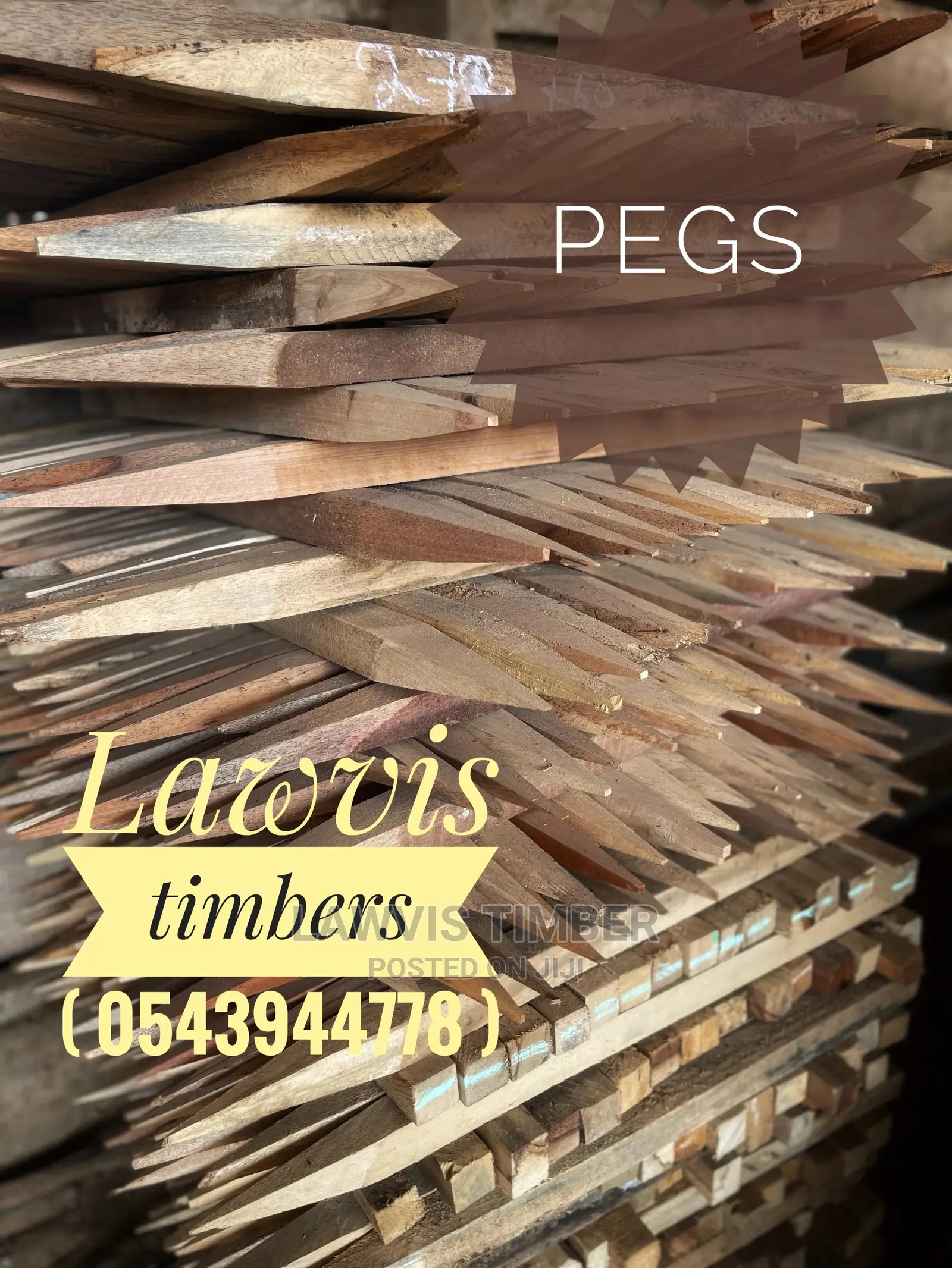 Wooden Pegs in Accra Metropolitan - Building Materials & Supplies ...
