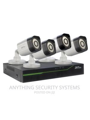 Zkteco 4channel CCTV Cameras Kit in Adabraka - Security & Surveillance ...