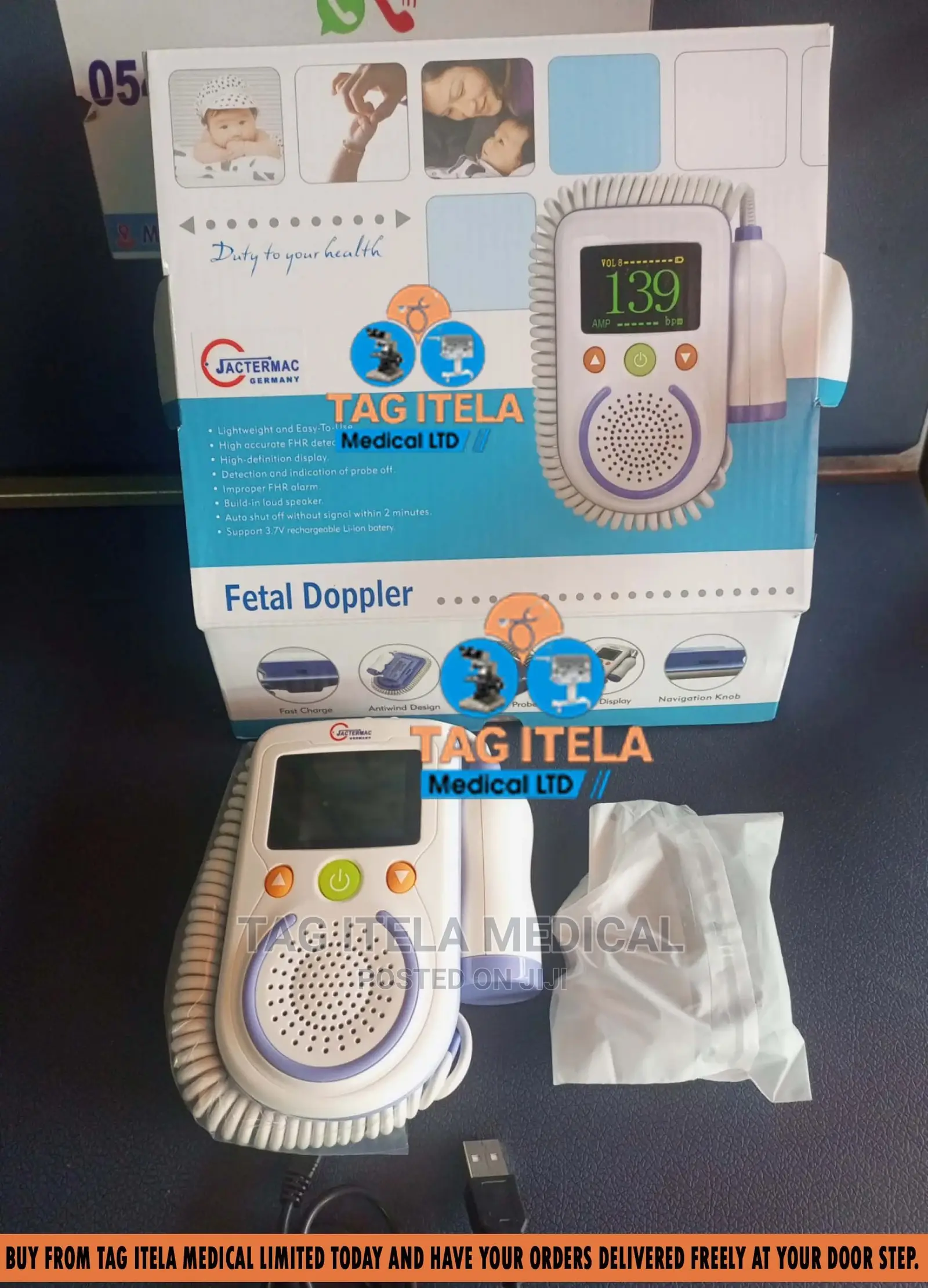 Doppler (Rechargeable) for sale - Tag Itela Medical Limited Price: GH ...