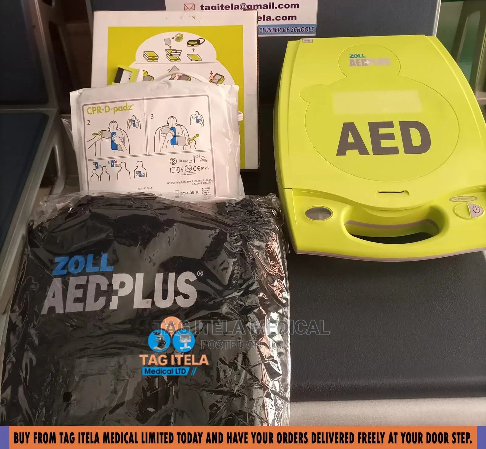 Defibrillator Machine (Aed Zoll Plus) in Accra Metropolitan - Medical ...