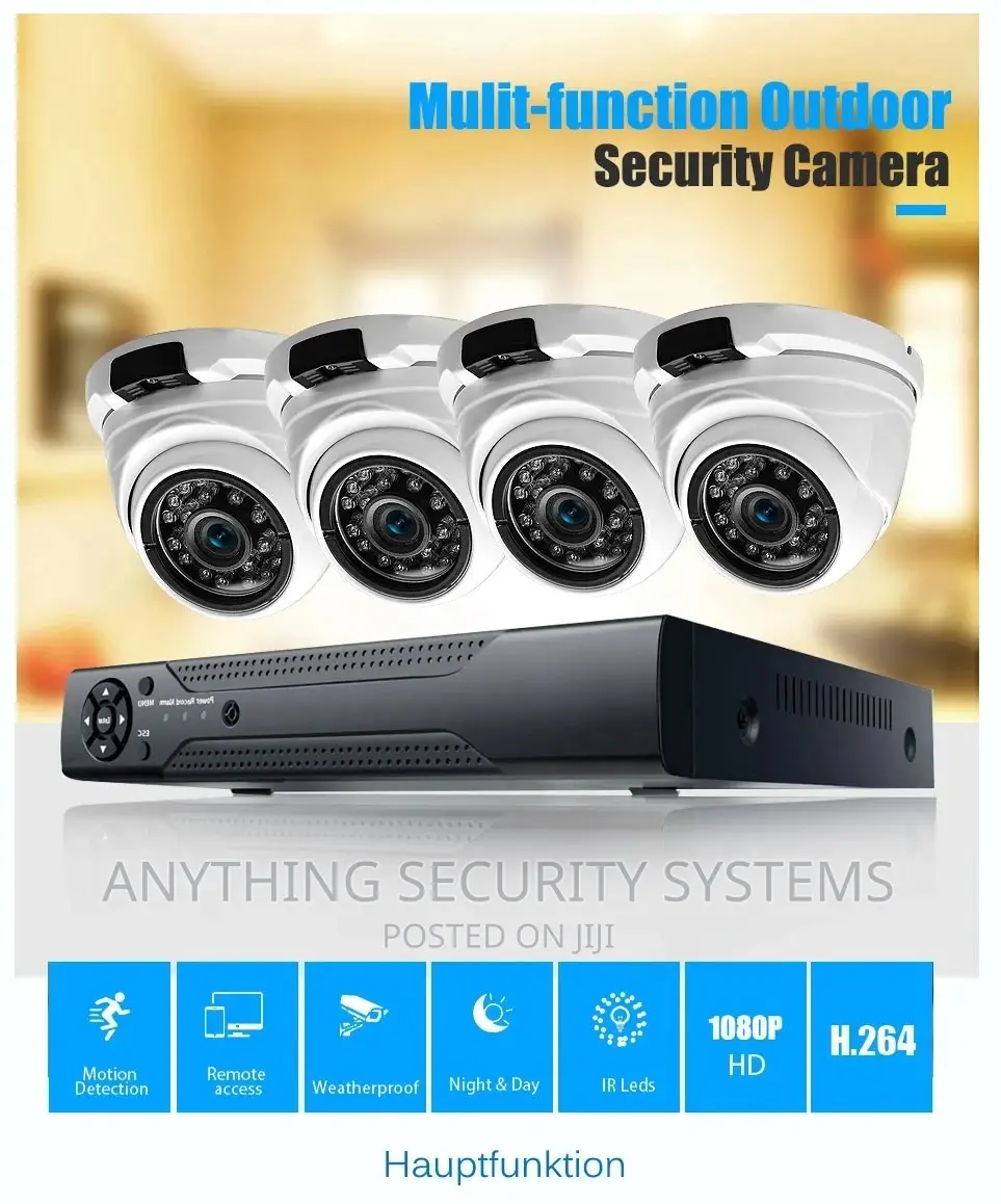Security Cctv Cameras 4 Set Complete in Accra Metropolitan - Security ...