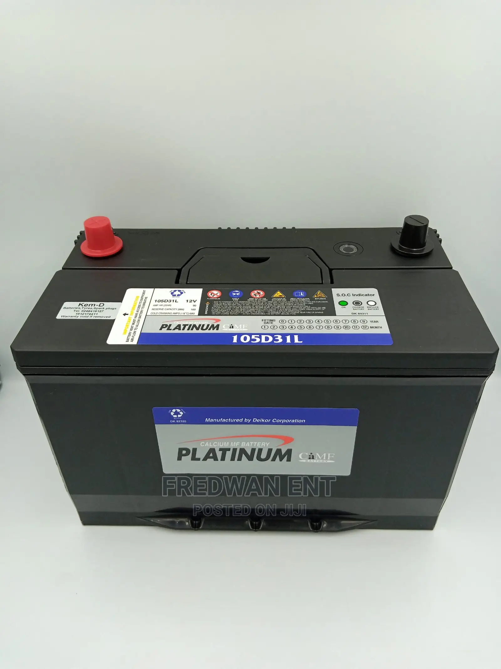 17 Plates Platinum Battery in Kokomlemle - Vehicle Parts & Accessories ...