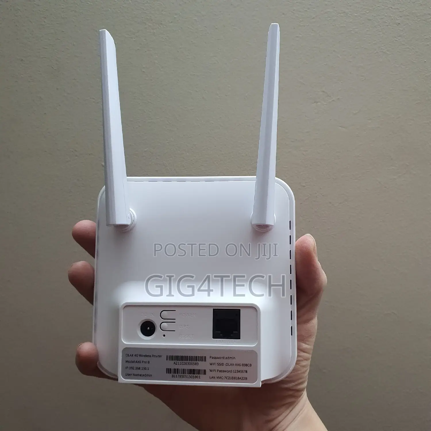 Olax Ax6 PRO 4G LTE Universal Router With Battery in Kokomlemle ...