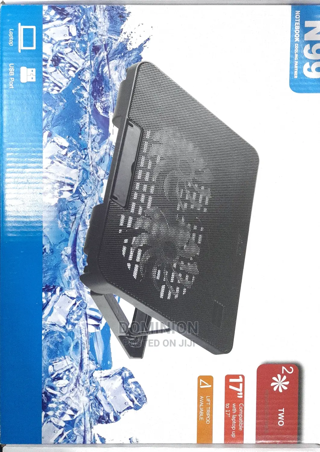 N99 Laptop Cooling Pad With Adjustable Stand and Dual Fan in Achimota ...