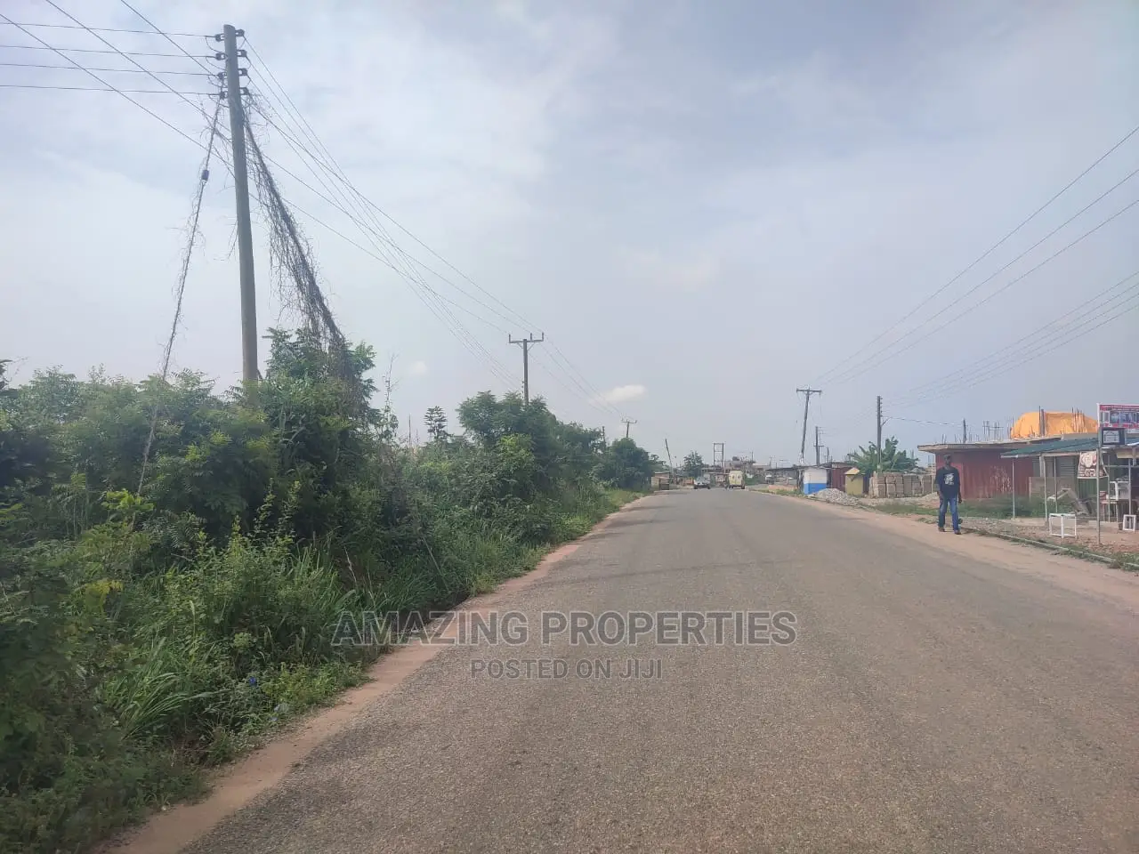 4 Plots of Land for Sale Nsakina Main Road Naer King Ayisoba in Spintex ...