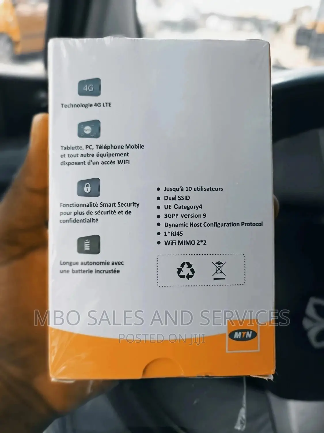 Universal MTN 4G Turbonet Pocket Mifi in Mataheko - Networking Products ...