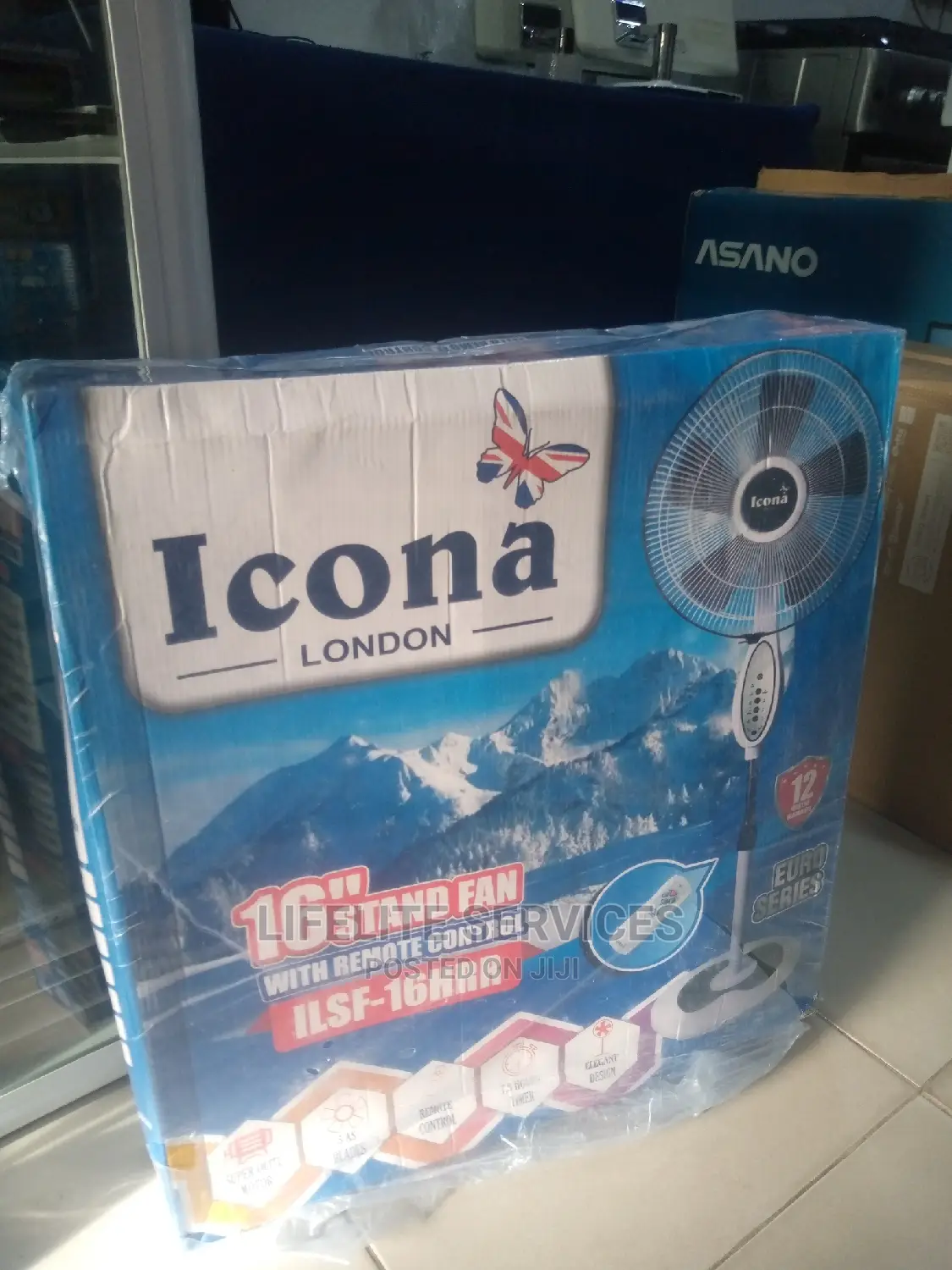 Icona Standing Fan(With Remote) in Accra Metropolitan - Home Appliances ...