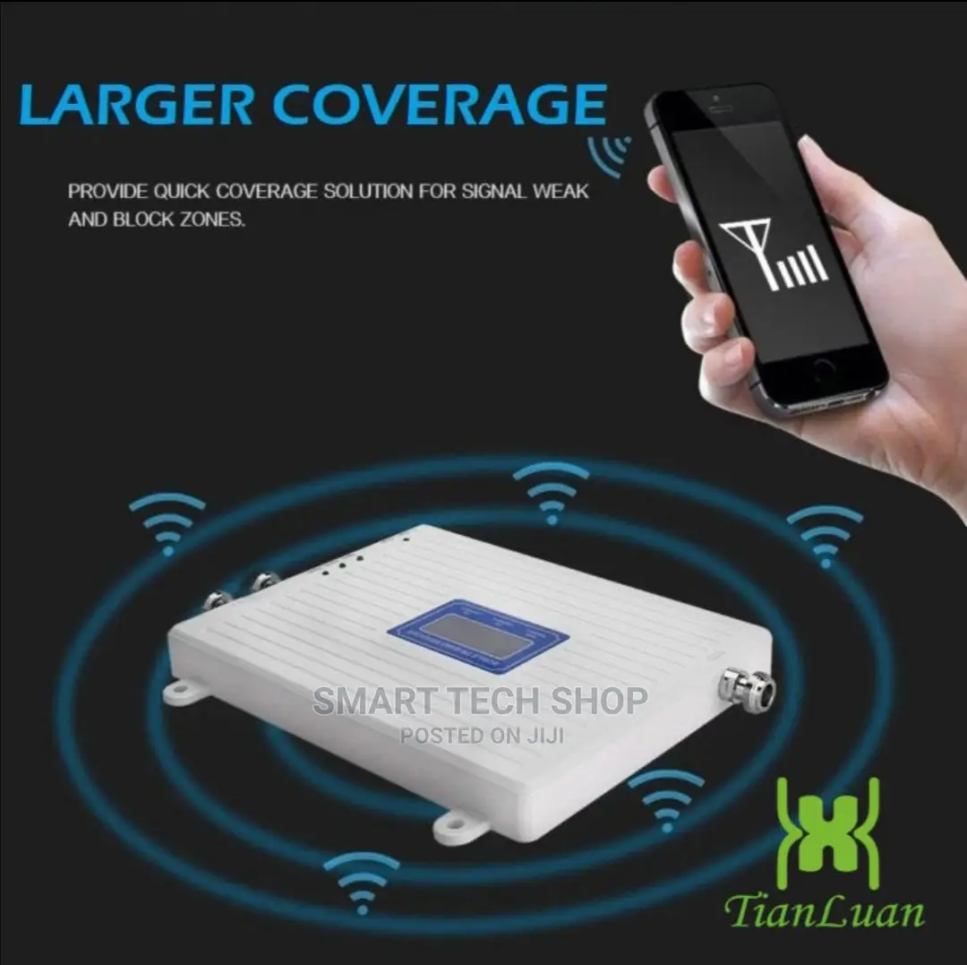 Dual Indoor Triband 2G 3G And 4G Mobile Phone Signal Booster in Adenta ...