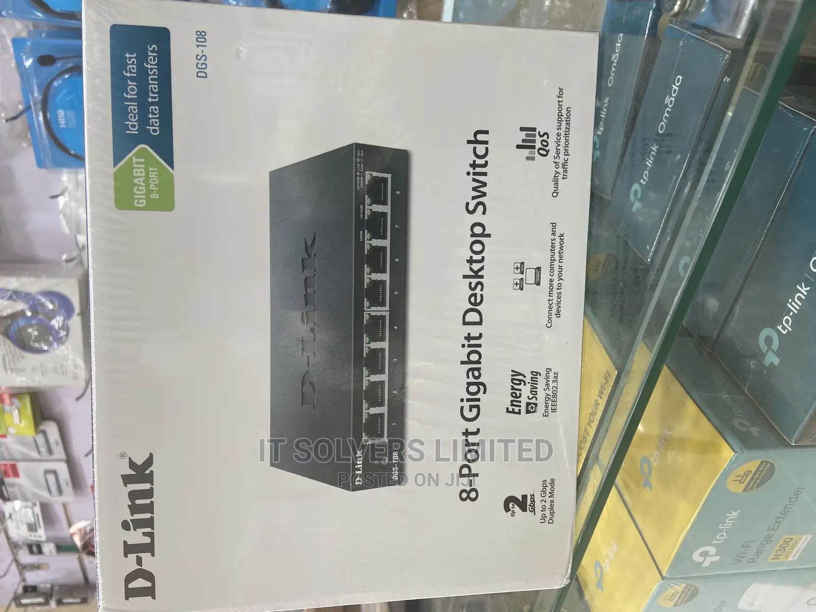 D-Link 8-Port Gigabit Switch in Madina - Networking Products, It ...