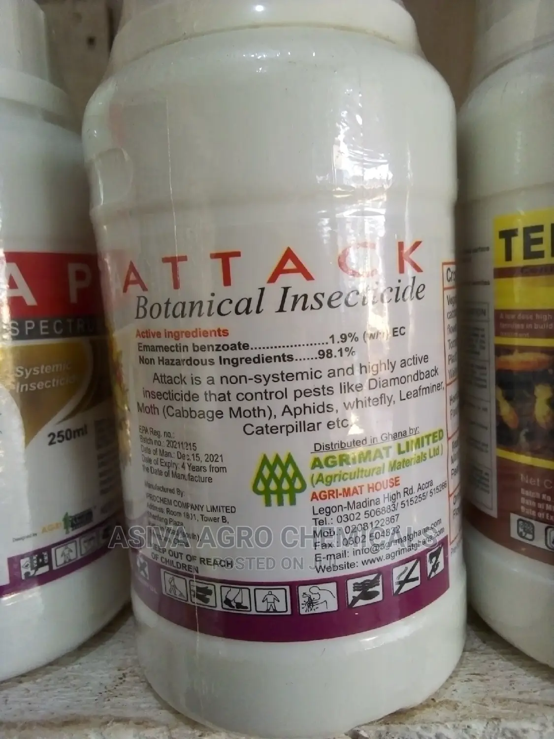 Pesticide and Insecticide for sale - ASIVA AGRO CHEMICALS Price: GH₵ 25 ...