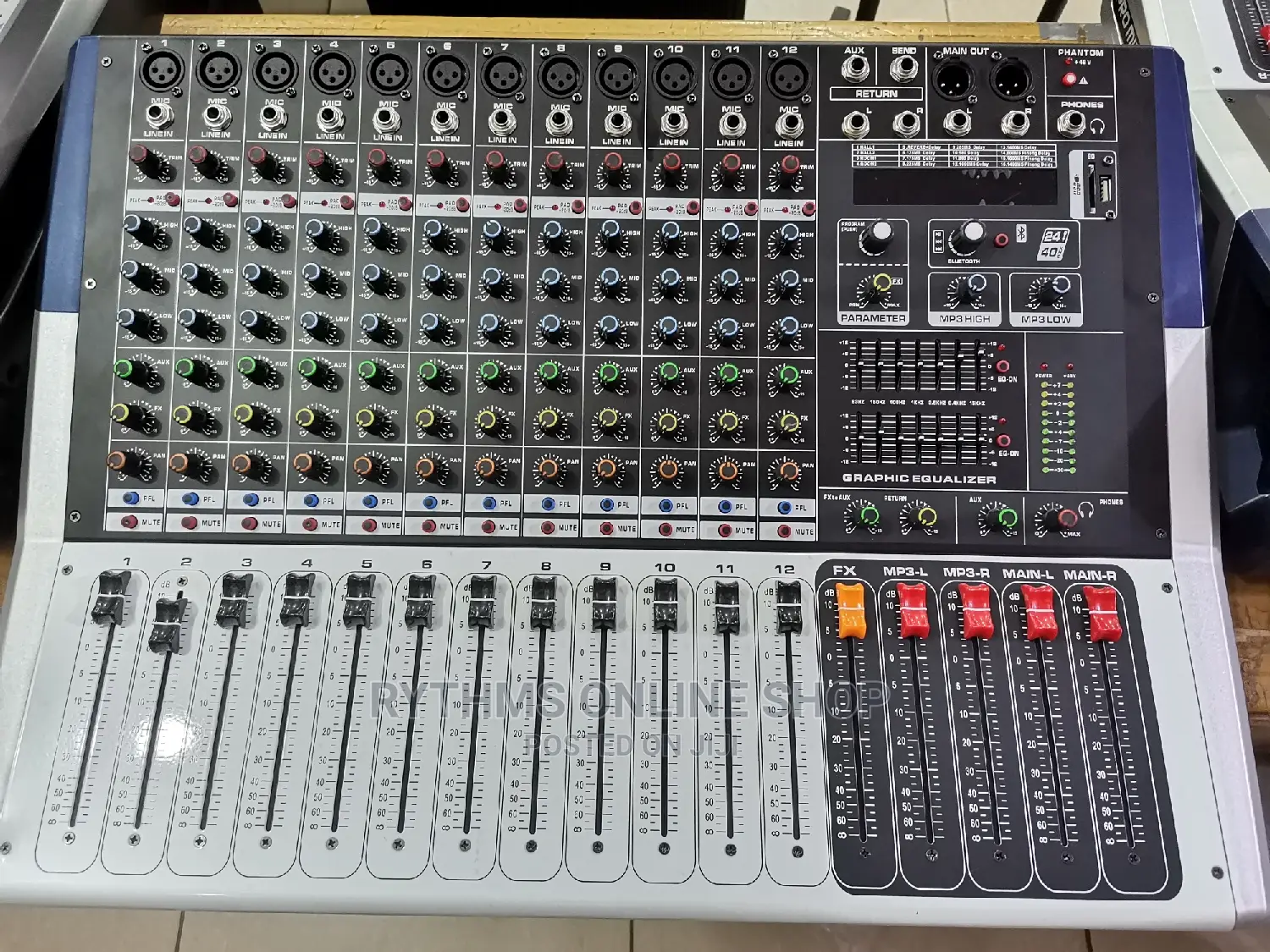 12channels Powered Mixer (Kv-120) in Accra Metropolitan - Audio & Music ...