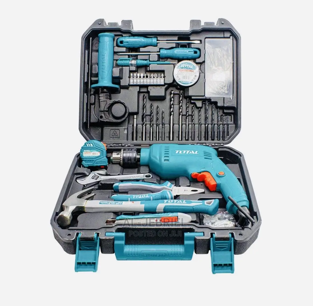 Total 115 Pieces Tool Set With 680W Hammer Impact Drill in Accra ...
