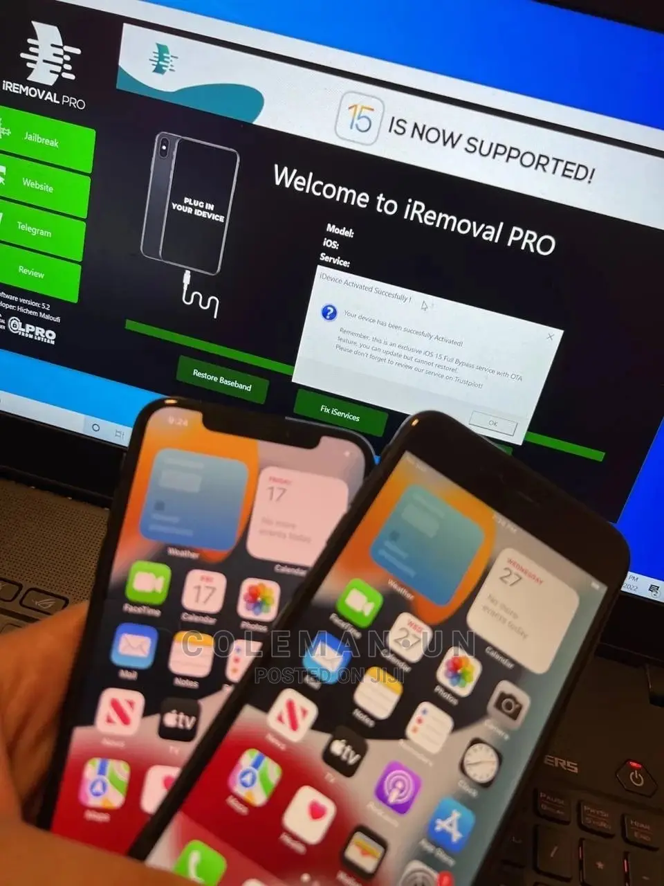 Ios 15 and 16 Icloud Bypass With Signal in Accra Metropolitan ...