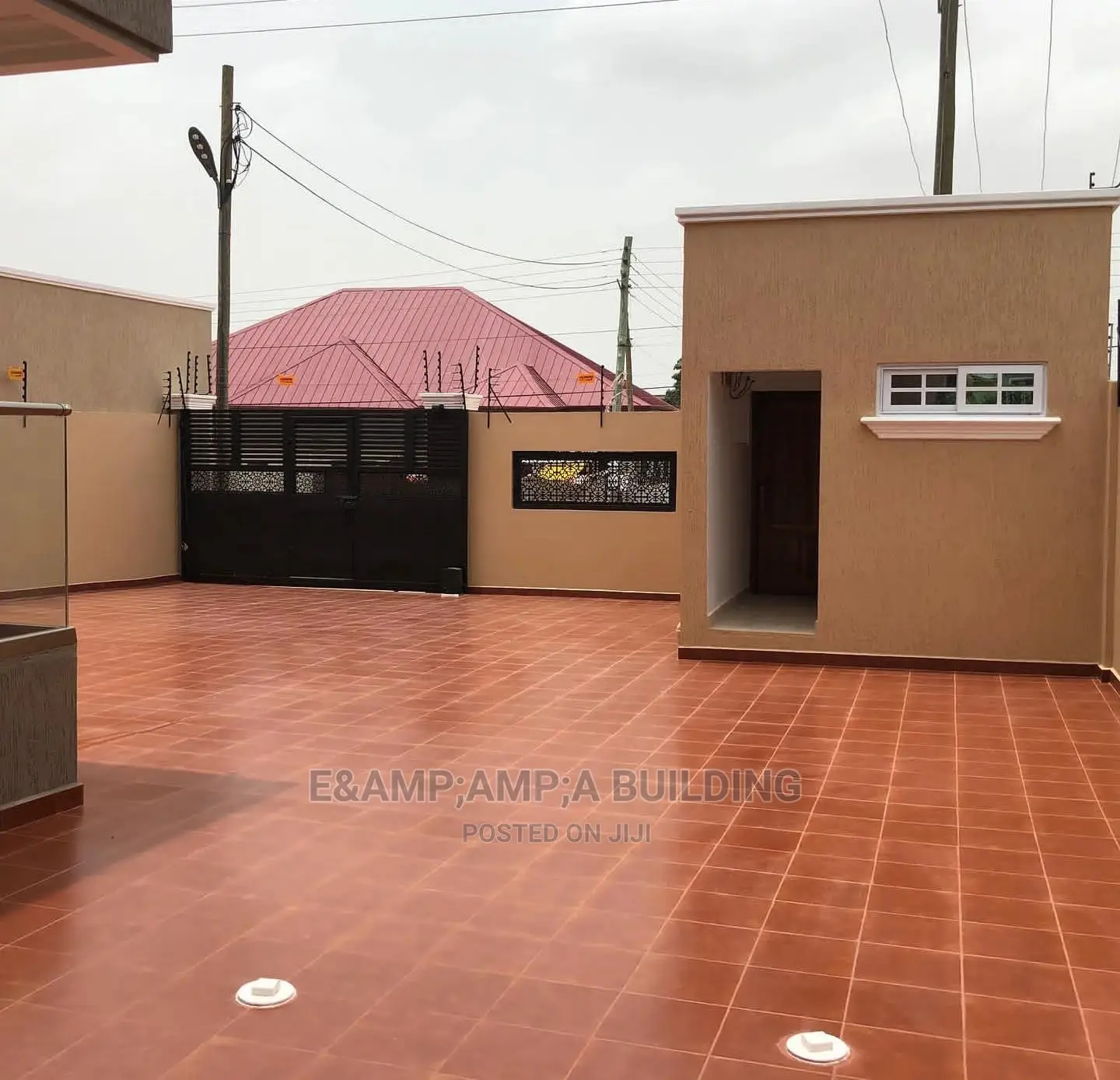 Spanish Terracotta Compound Tiles in Kumasi Metropolitan - Building ...