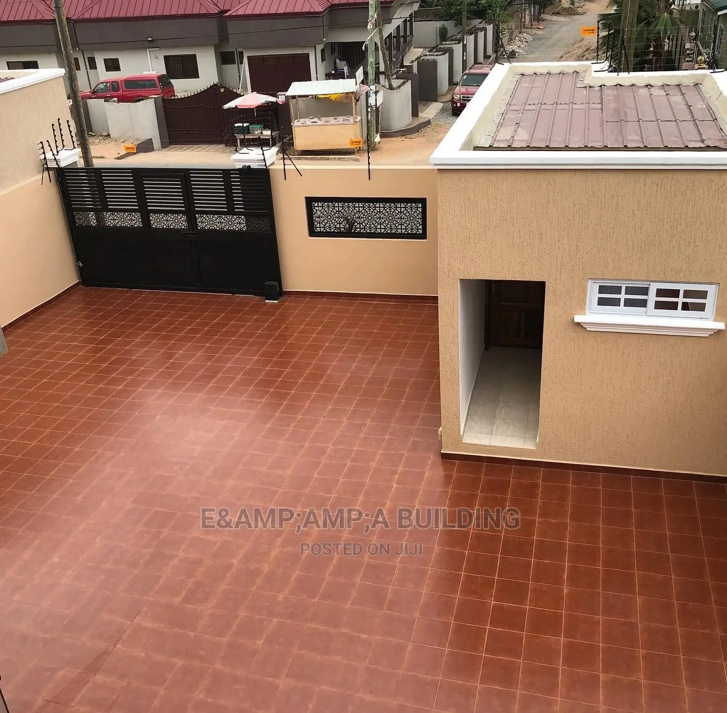 Spanish Terracotta Compound Tiles in Kumasi Metropolitan - Building ...