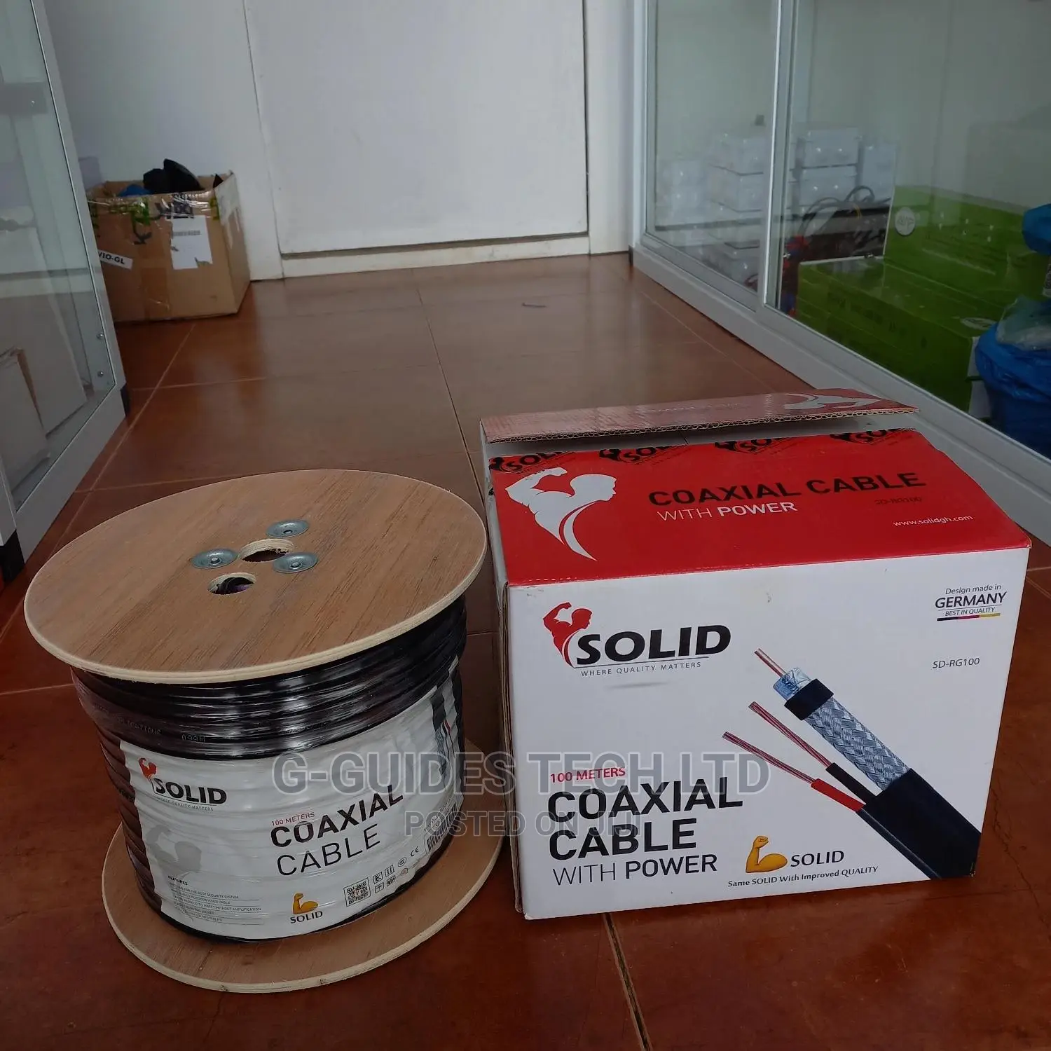 GHT Rg59 Coaxial Cable With Power Cable 100m in Madina - Accessories ...