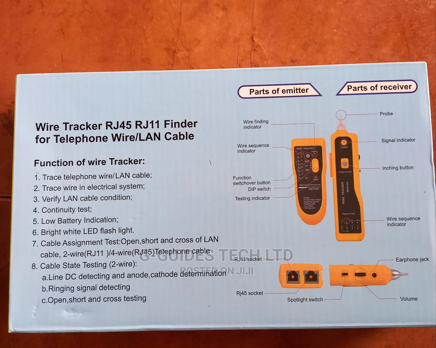 Network Cable Tester And Tracker Multi-purpose Communication in Madina ...