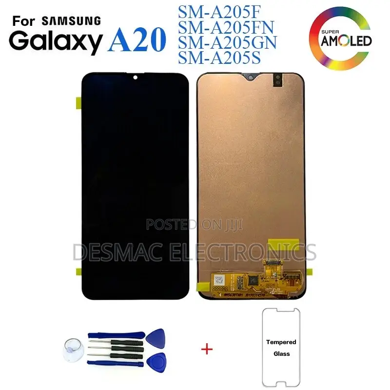 Samsung A20 Screen Original in Circle - Accessories for Phones ...