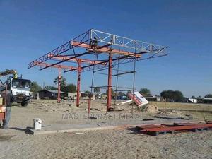 Trusses Fabrication/ Steel Structure/ Filling Station / in Kasoa ...